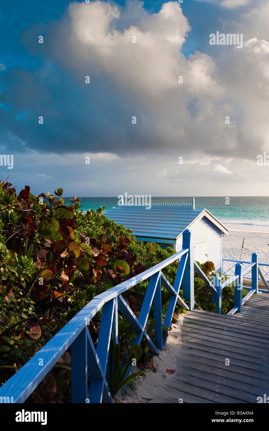 Bahamas, Eleuthera Island, Harbour Island, Pink Sands Beach Stock Photo ...