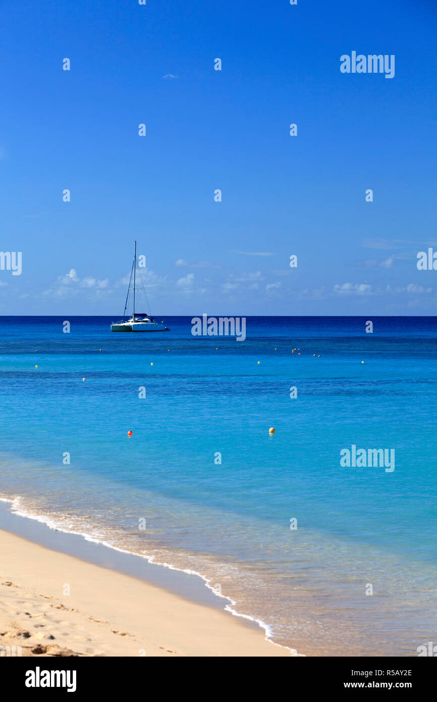 Caribbean, Barbados, Sandy Lane Bay Stock Photo - Alamy