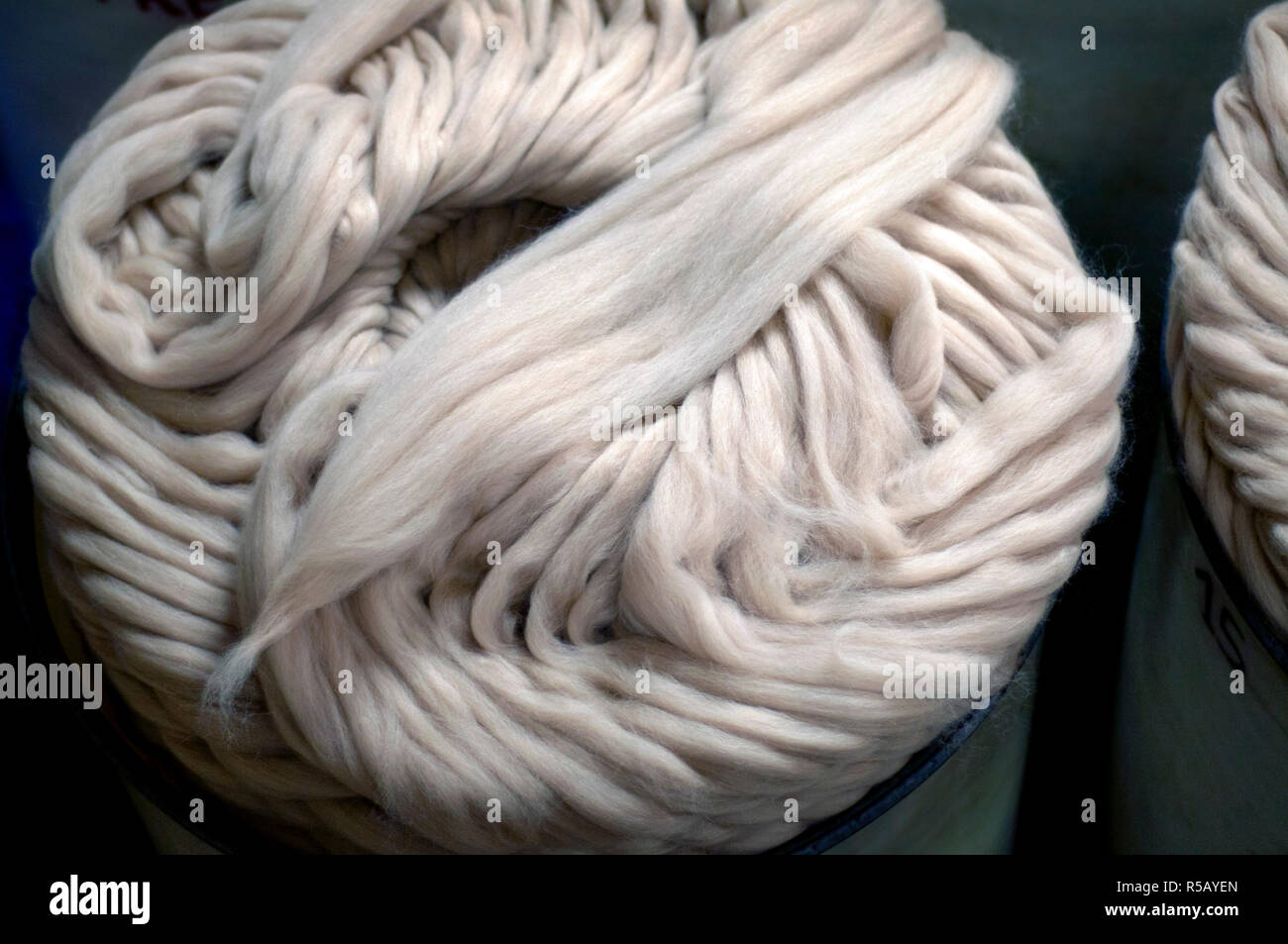 Alpaca wool factory hi-res stock photography and images - Alamy