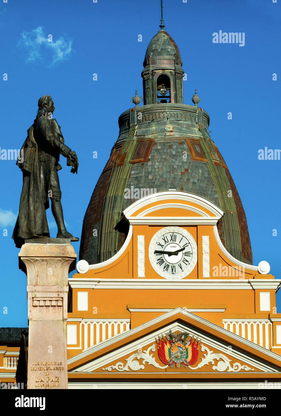 Legislative Palace or Palacio Legislativo, Bolivia's Congress, Plaza ...