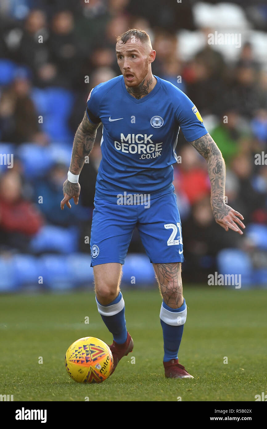 Marcus Maddison, Peterborough United Stock Photo - Alamy