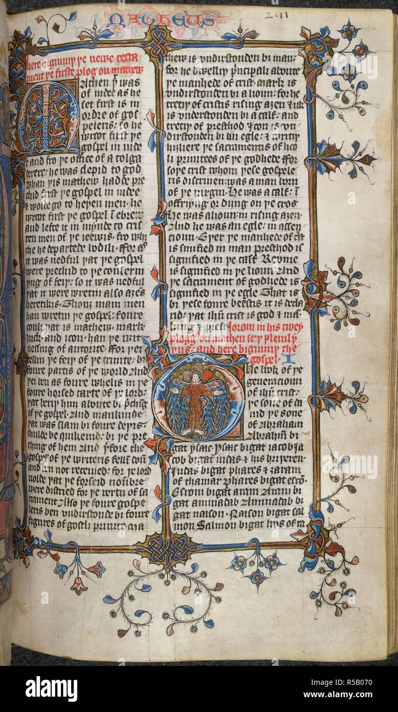 Wycliffe bible hi-res stock photography and images - Alamy