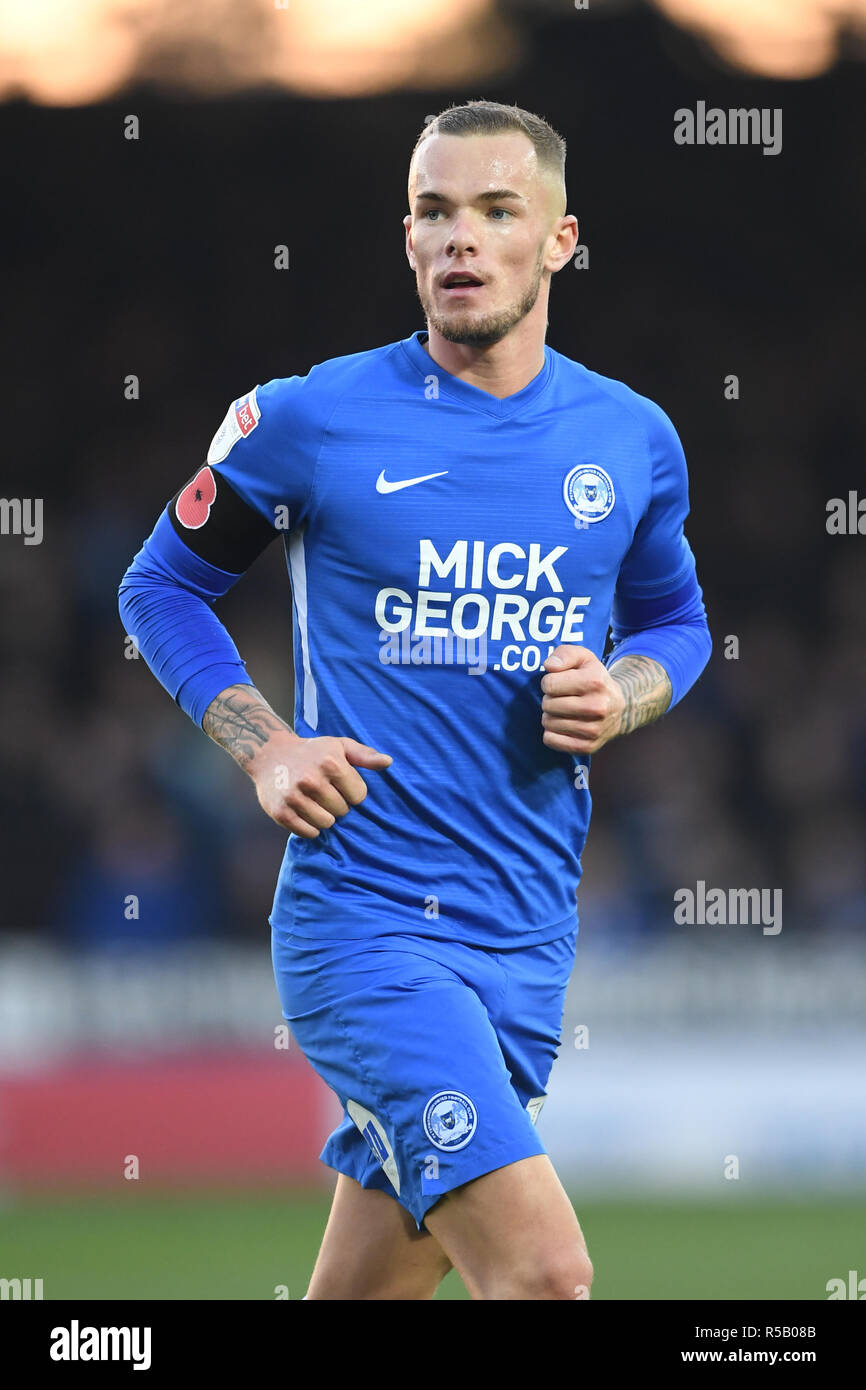 Joe Ward, Peterborough United Stock Photo - Alamy