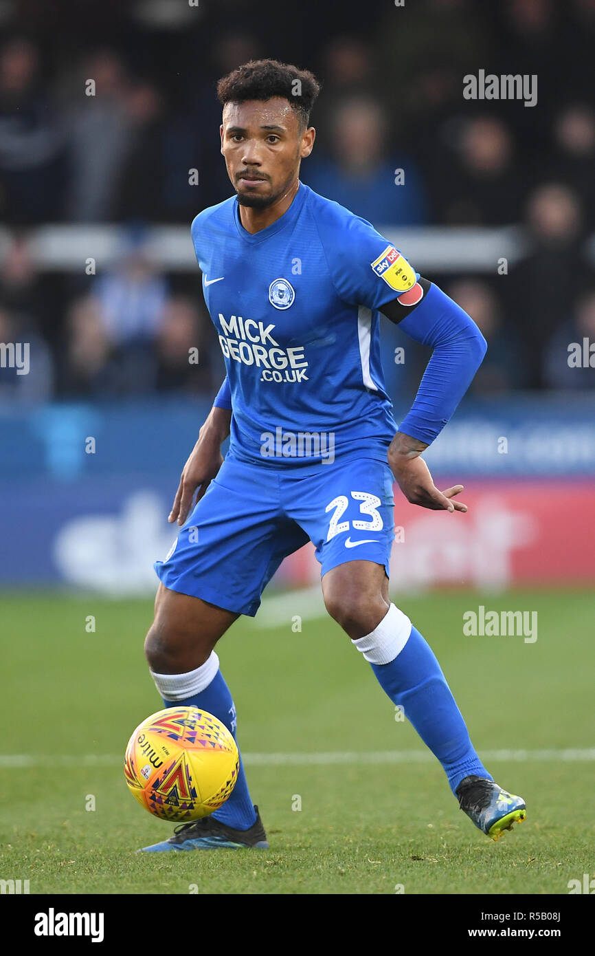 Tyler Denton, Peterborough United Stock Photo - Alamy