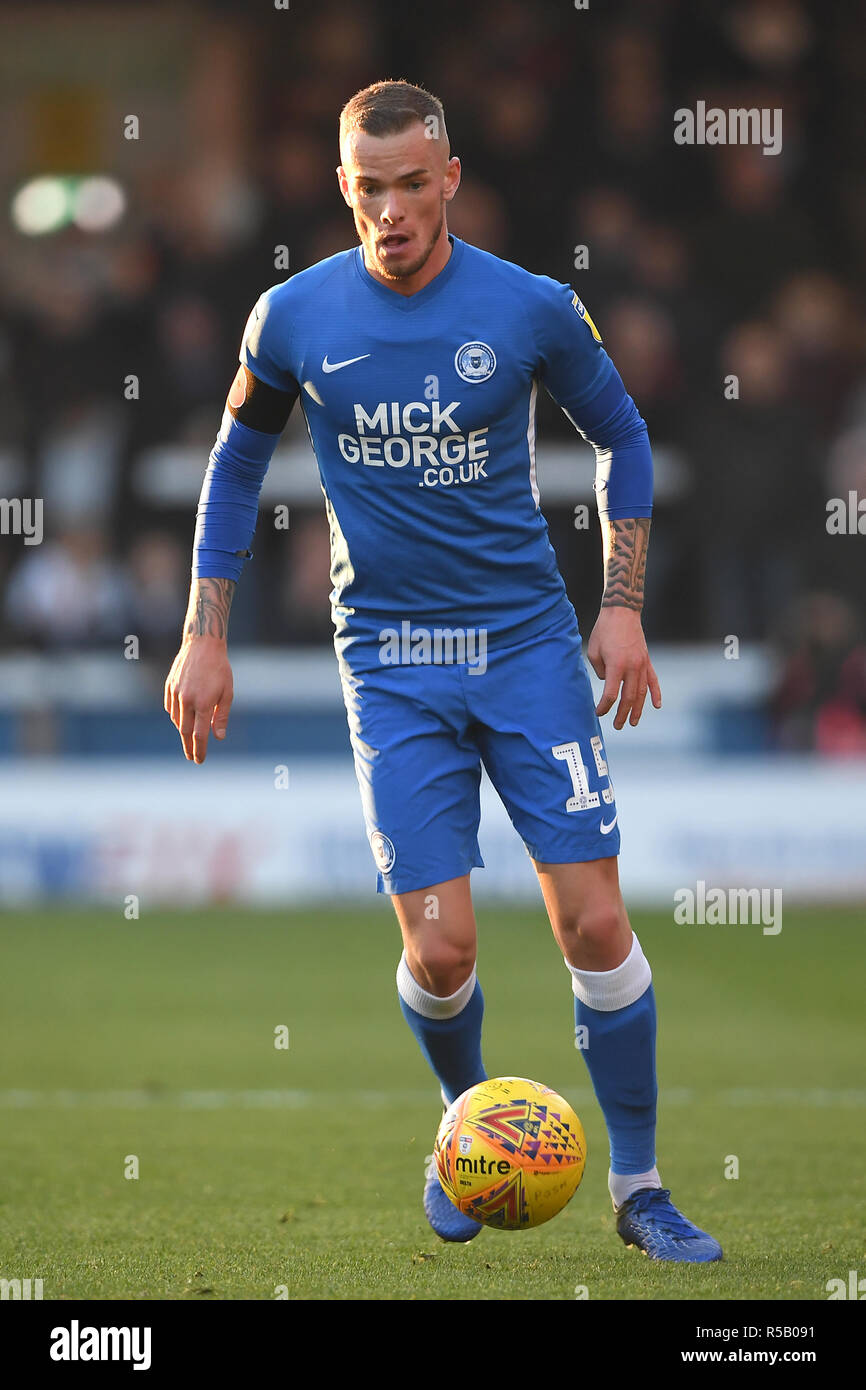 Joe Ward, Peterborough United Stock Photo - Alamy