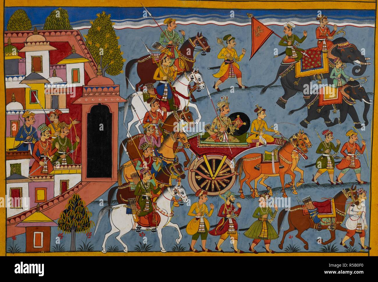 Return to his kingdom ayodhya hi-res stock photography and images - Alamy