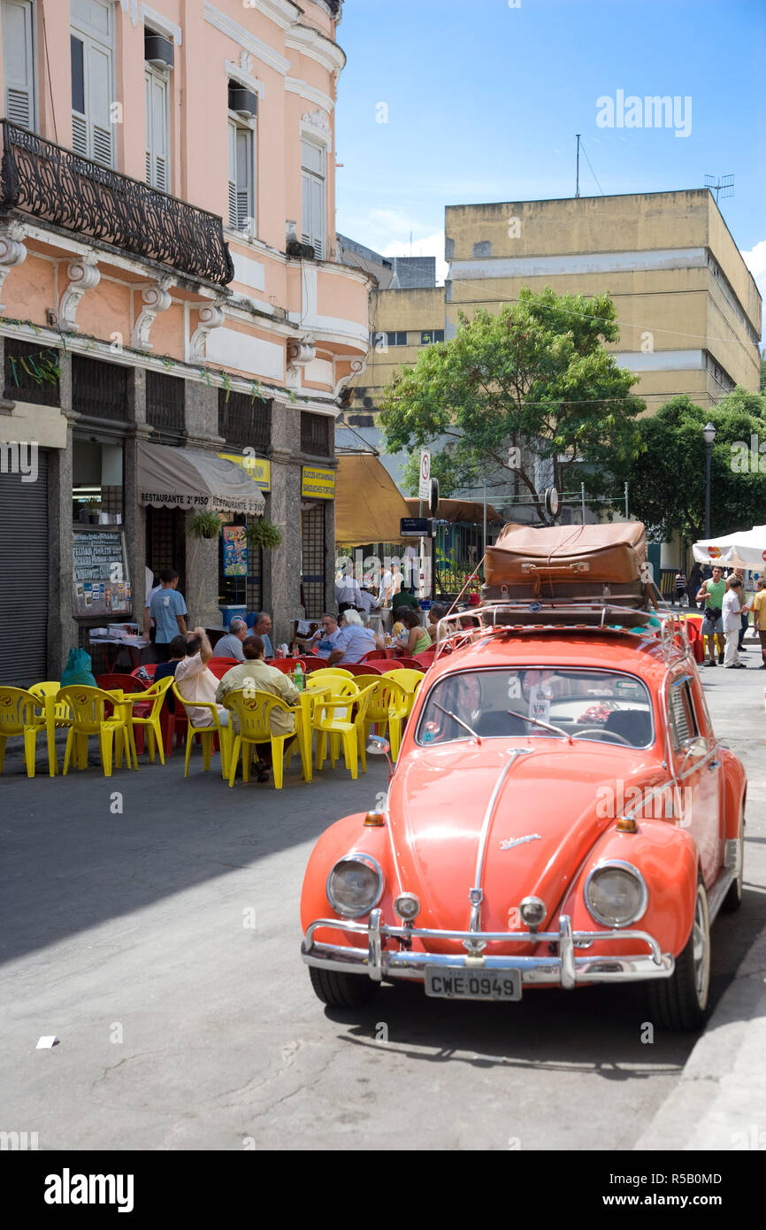 Saturday street life, Lapa district, Rio de Janeiro, Brazil Stock Photo ...