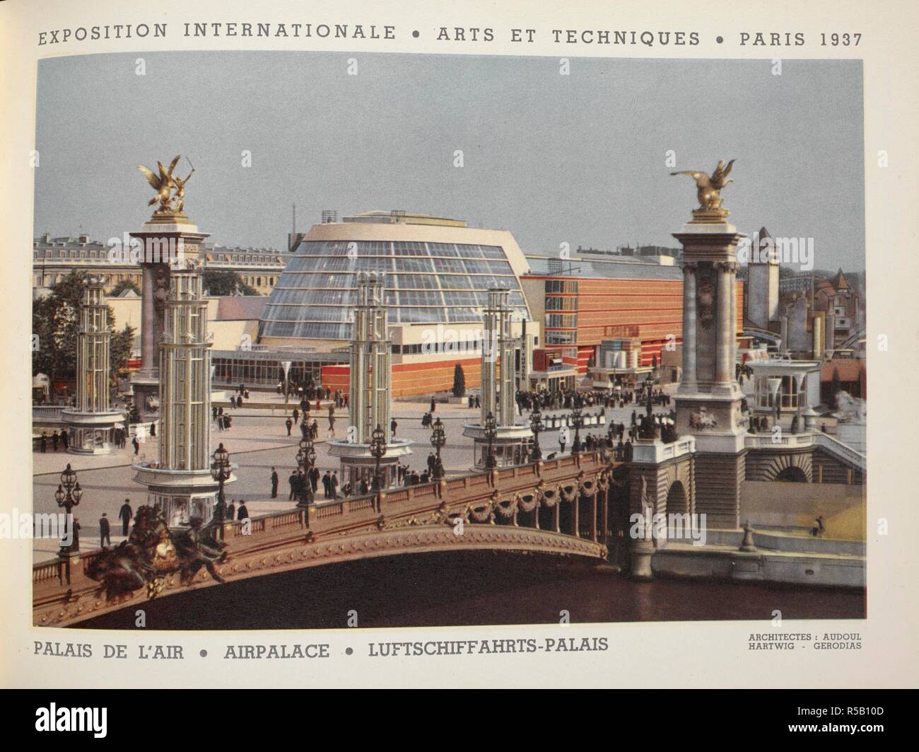 Palais De L Air Airpalace Luftschiffahrts Palais Architectes Audoul