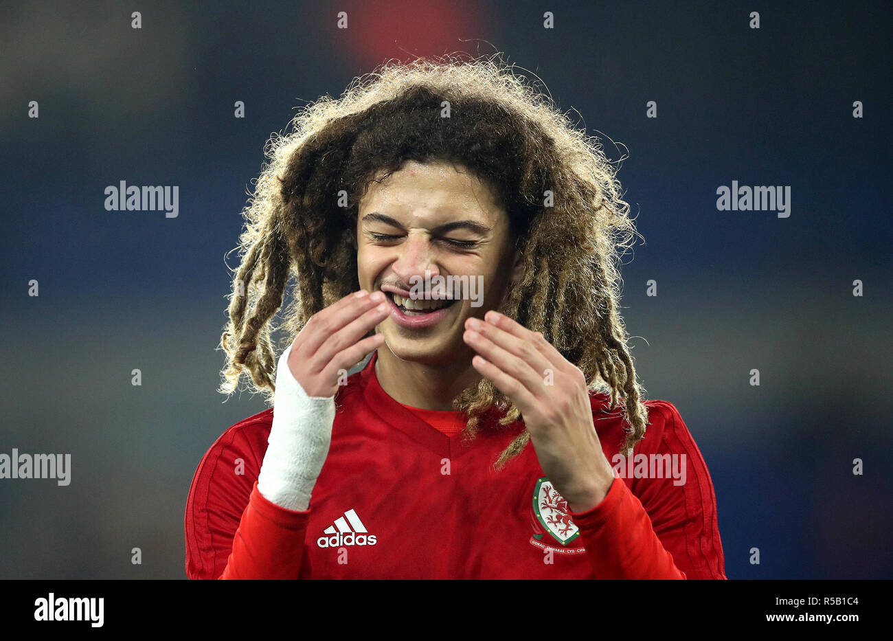 Wales' Ethan Ampadu Stock Photo - Alamy
