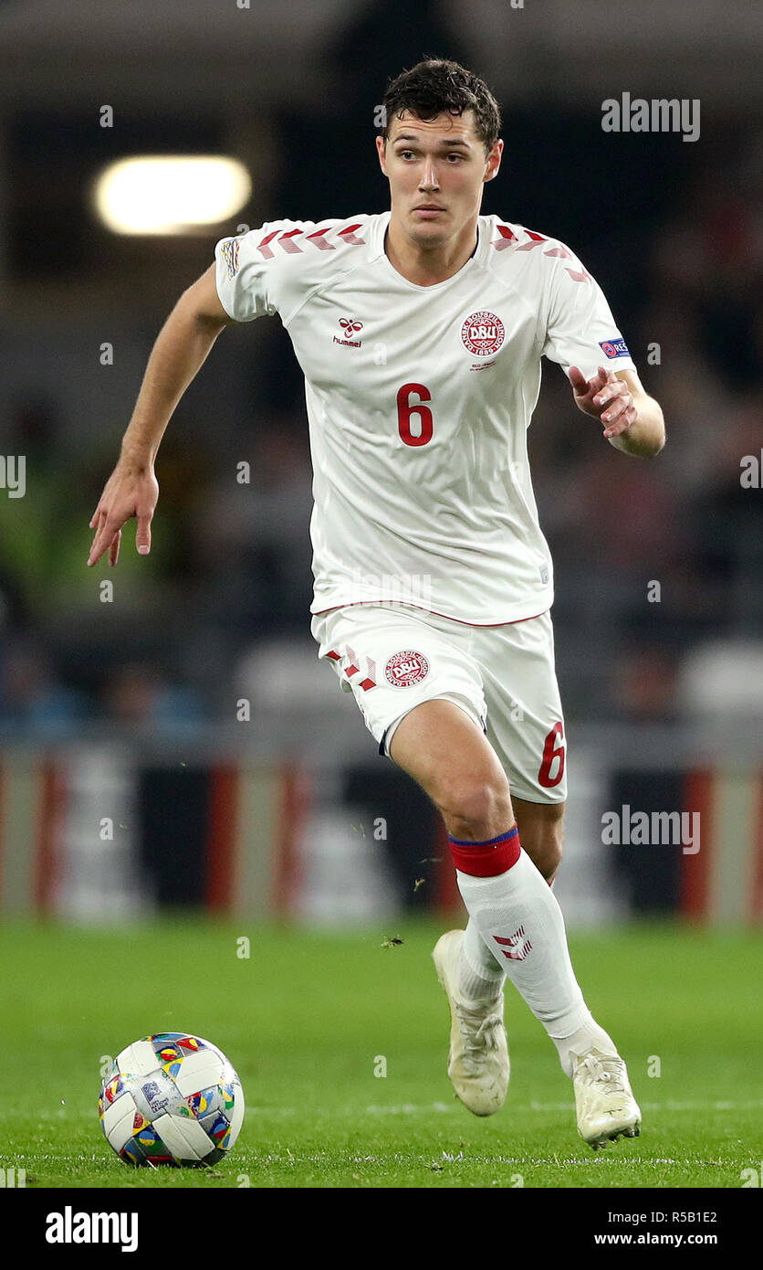 Denmark's Andreas Christensen Stock Photo - Alamy
