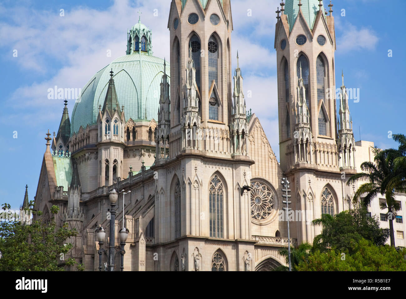 Brazil, Sao Paulo, Sao Paulo, Praca de Se - Cathedral Square, Se ...