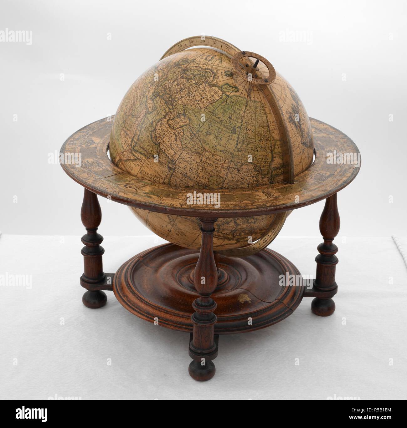 Globe. A new globe of the earth laid down according to the latest ...
