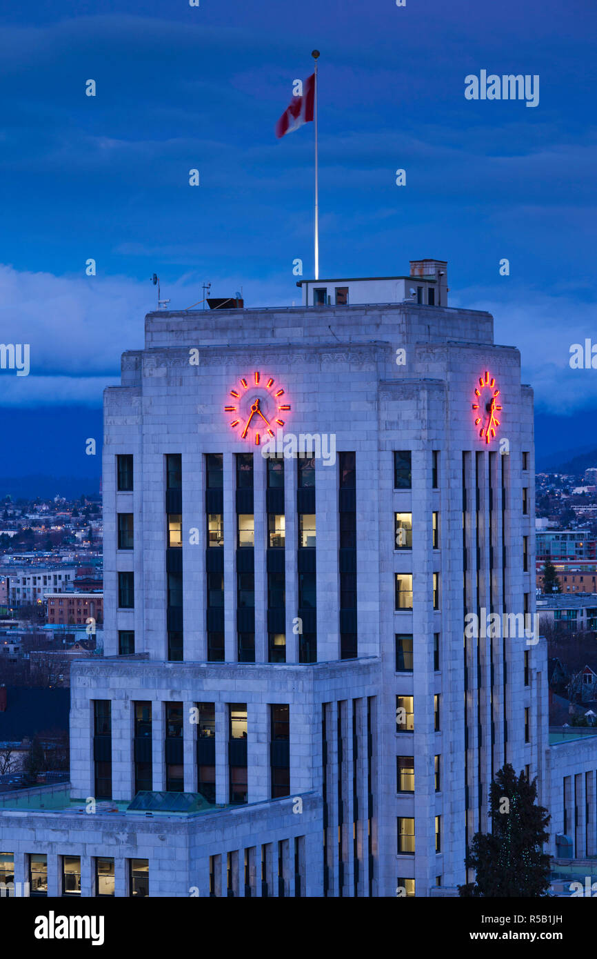 British columbia canada vancouver city hall hi-res stock photography ...
