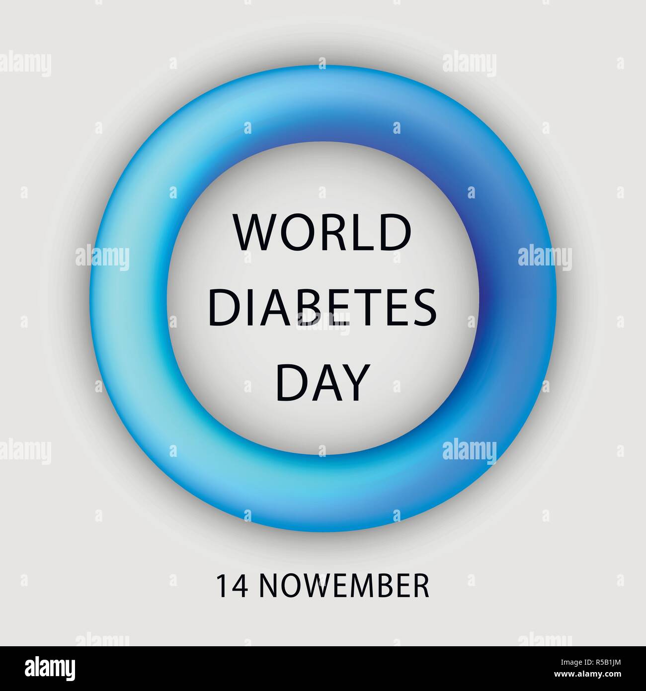 Diabetes day concept background. Realistic illustration of diabetes day ...