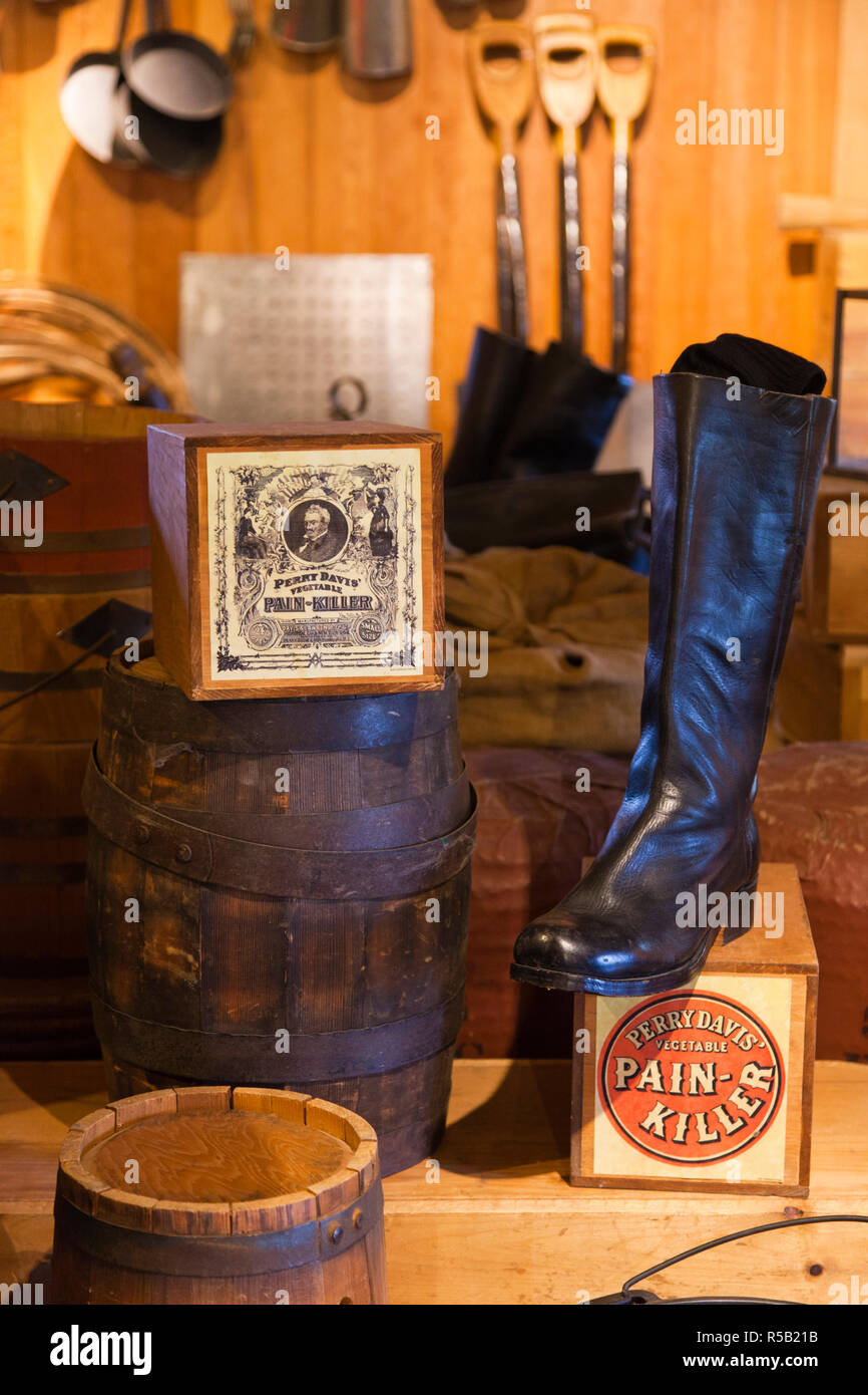 Fort langley national historic site in british columbia hi-res stock ...