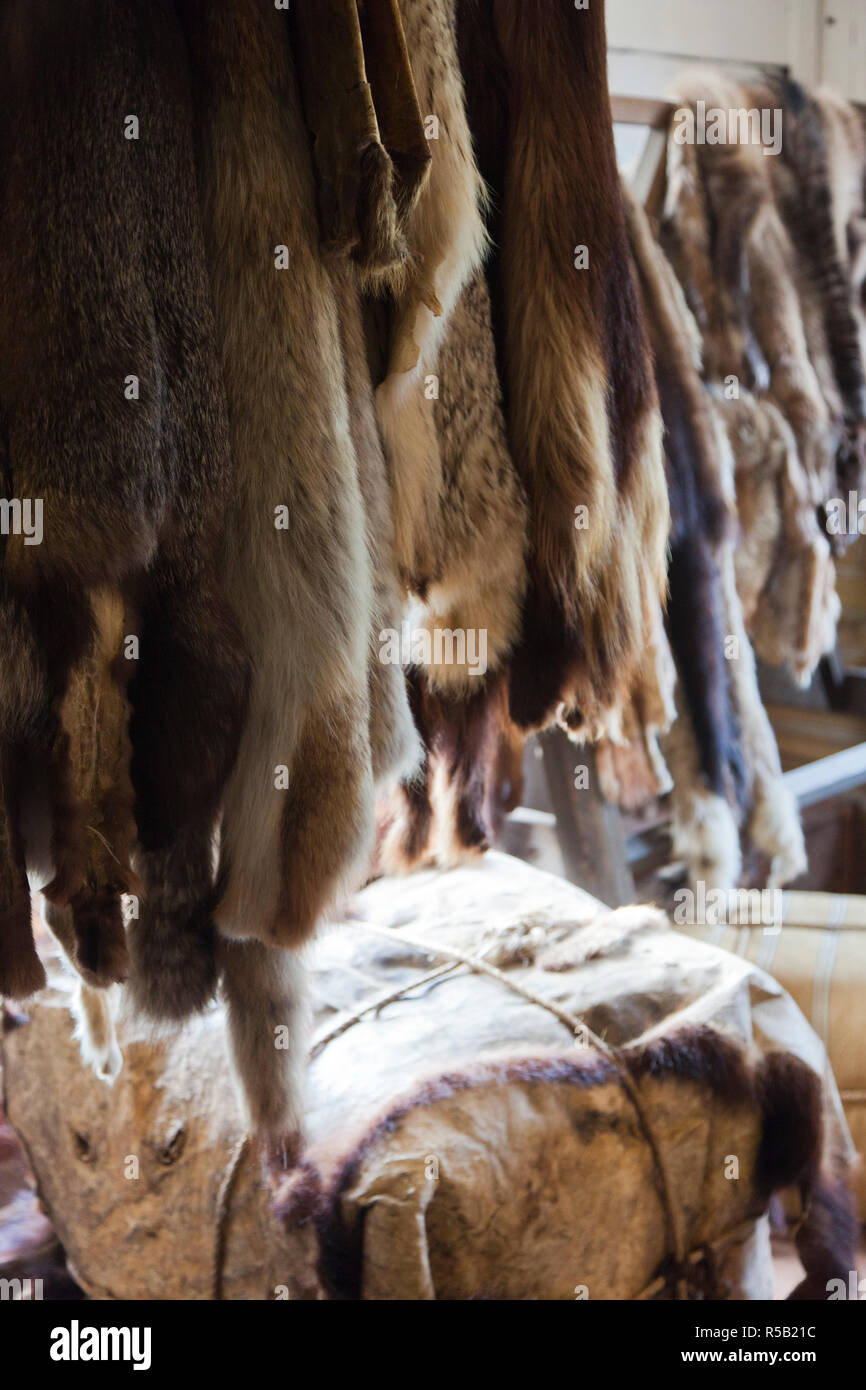 Furs trading post hi-res stock photography and images - Alamy