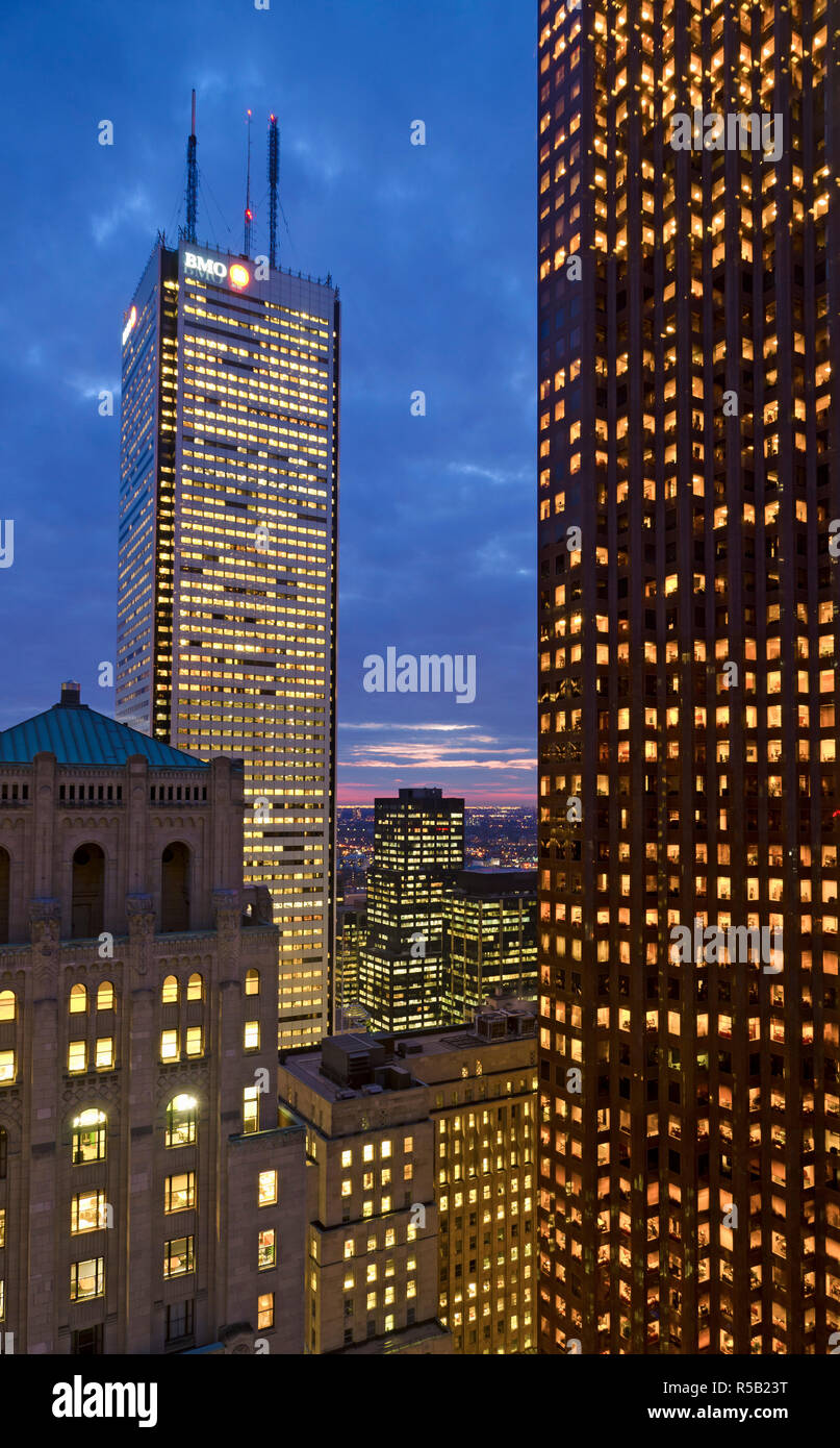 Canada, Ontario, Toronto, Downtown Financial District Stock Photo - Alamy