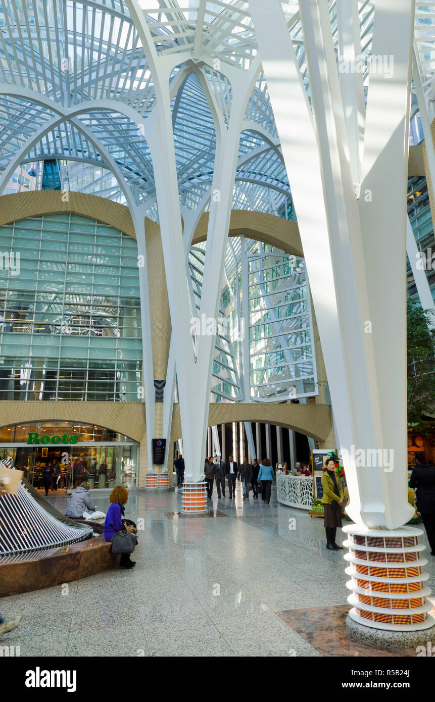 Canada, Ontario, Toronto, Brookfield Place, Allen Lambert Galleria by ...