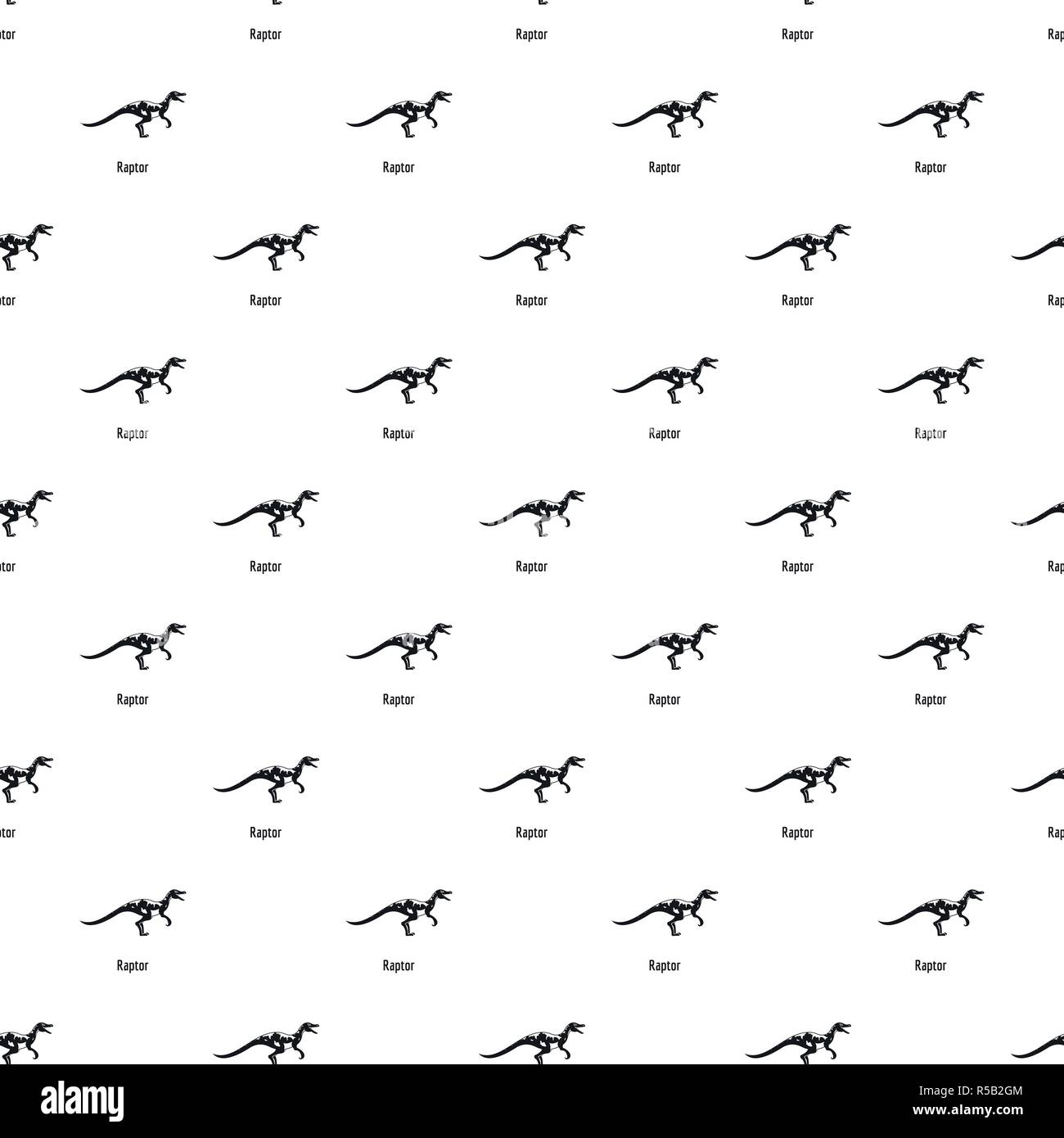 Raptor pattern seamless vector repeat geometric for any web design ...