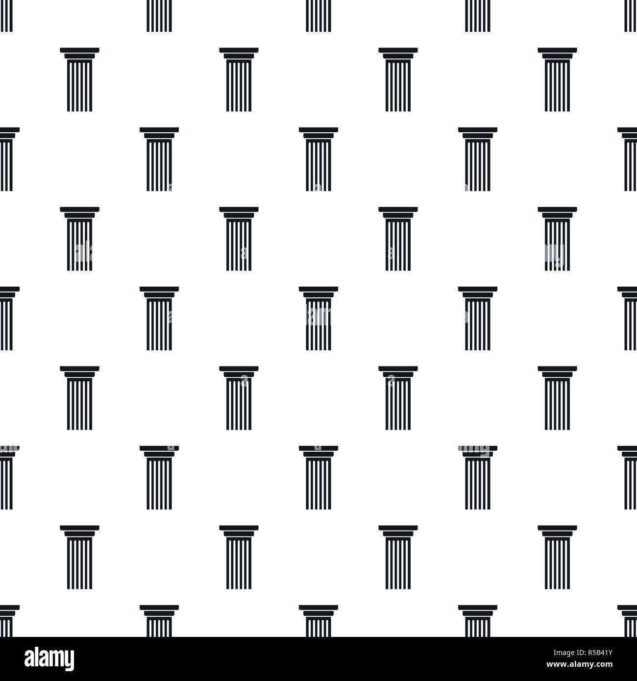 Italian column pattern seamless vector repeat geometric for any web ...