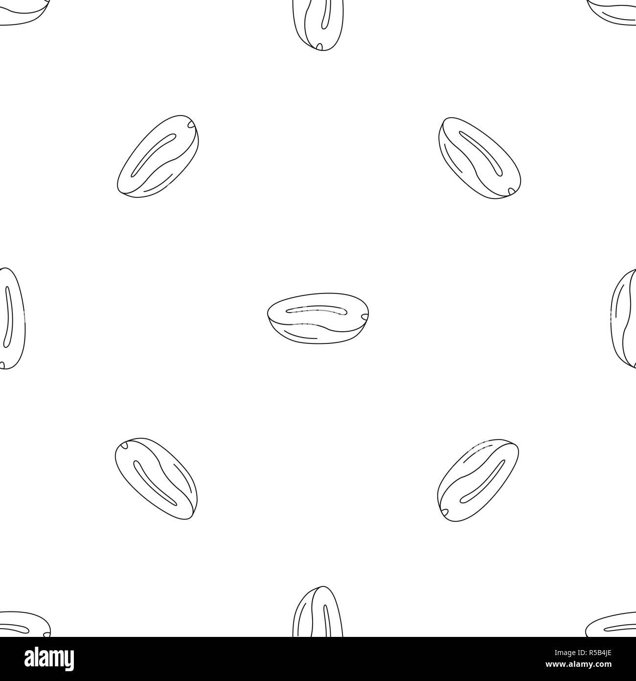 Half nut pattern seamless vector repeat geometric for any web design ...
