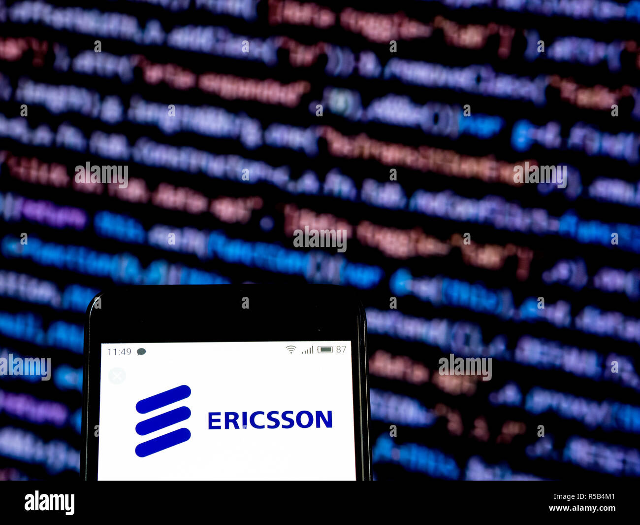 Ericsson device hi-res stock photography and images - Alamy