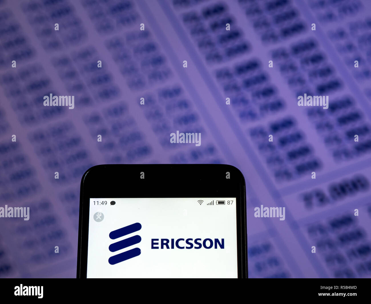 Ericsson device hi-res stock photography and images - Alamy