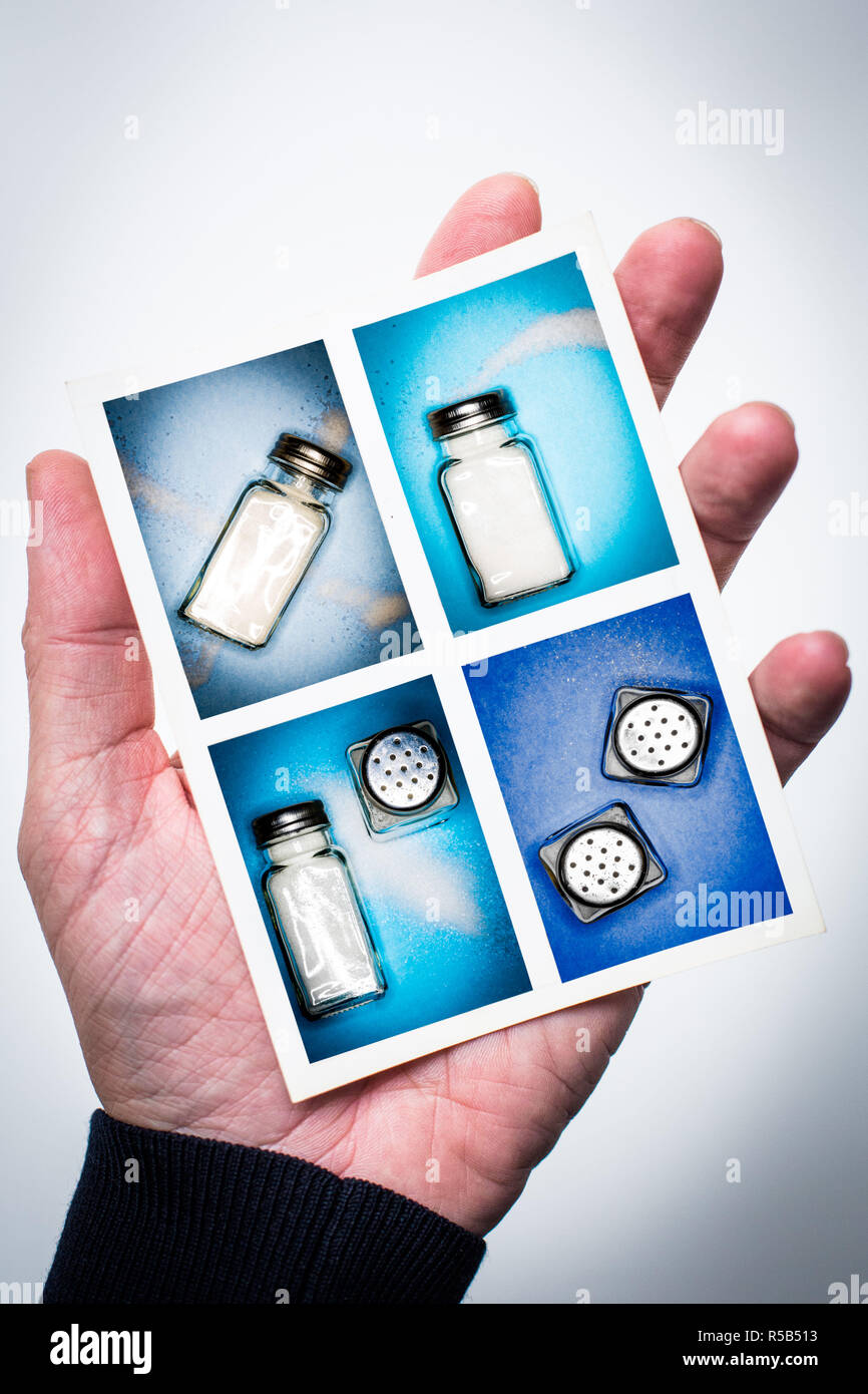 Man adding salt hi-res stock photography and images - Alamy