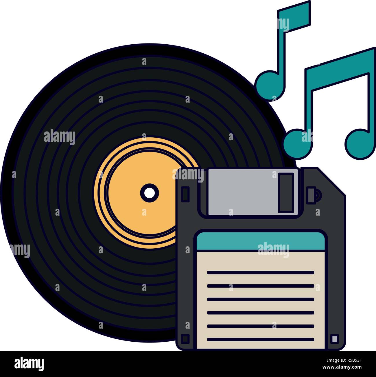 Vintage media technology Stock Vector Image & Art - Alamy
