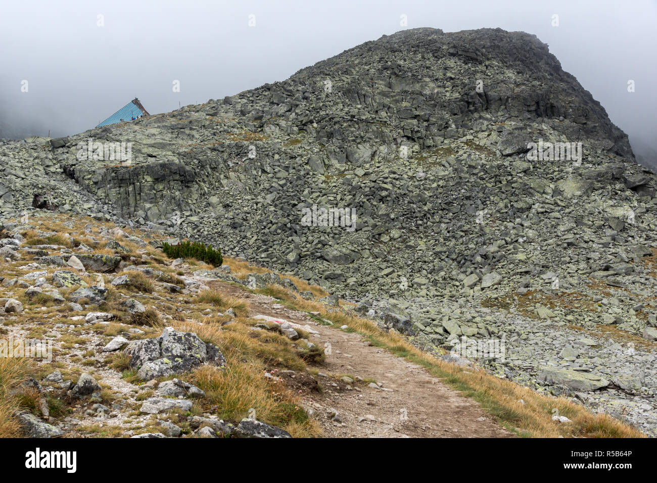 Landscape from Hiking Route to climbing Musala peak, Rila mountain ...