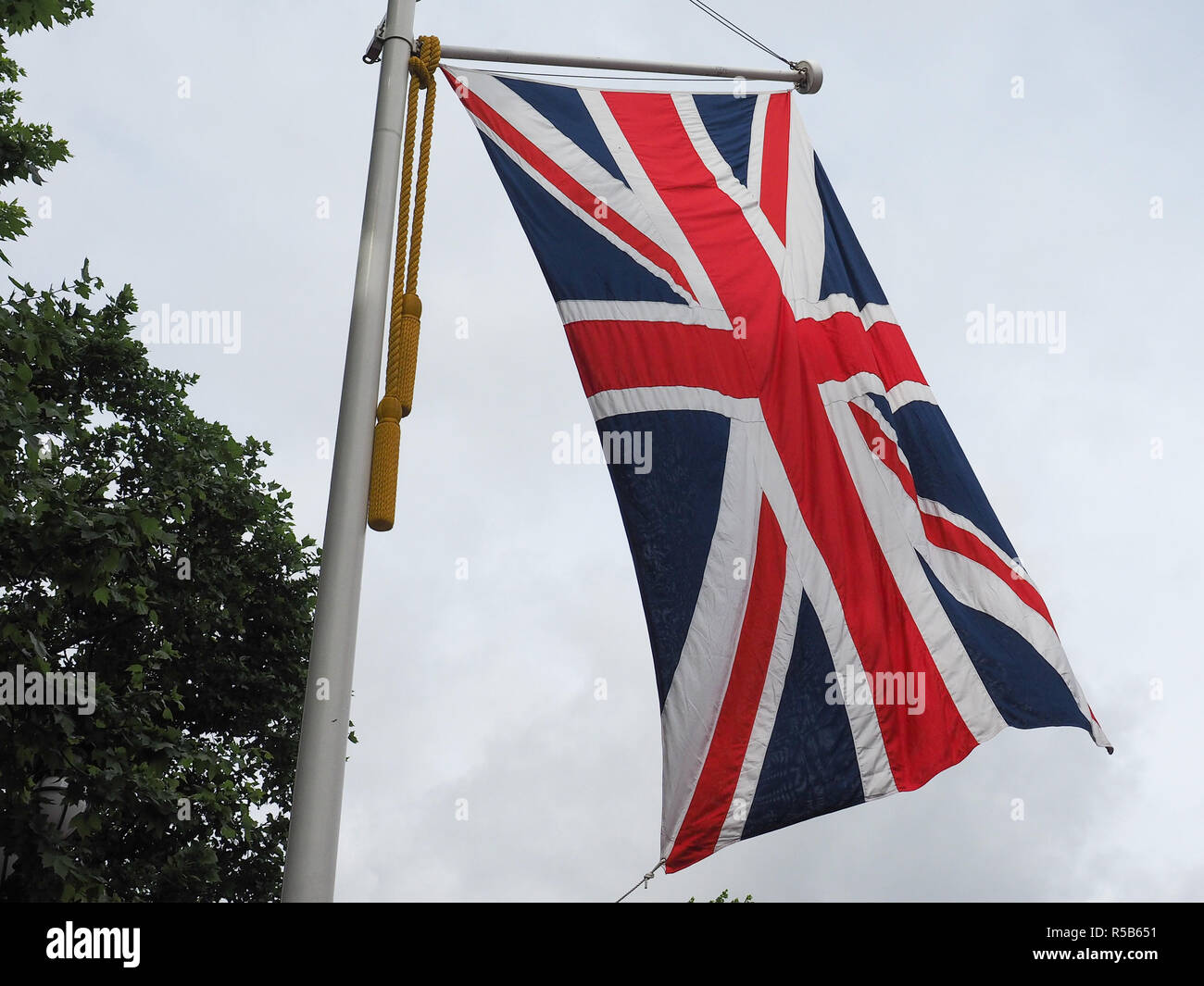 flag of the United Kingdom (UK) aka Union Jack Stock Photo - Alamy