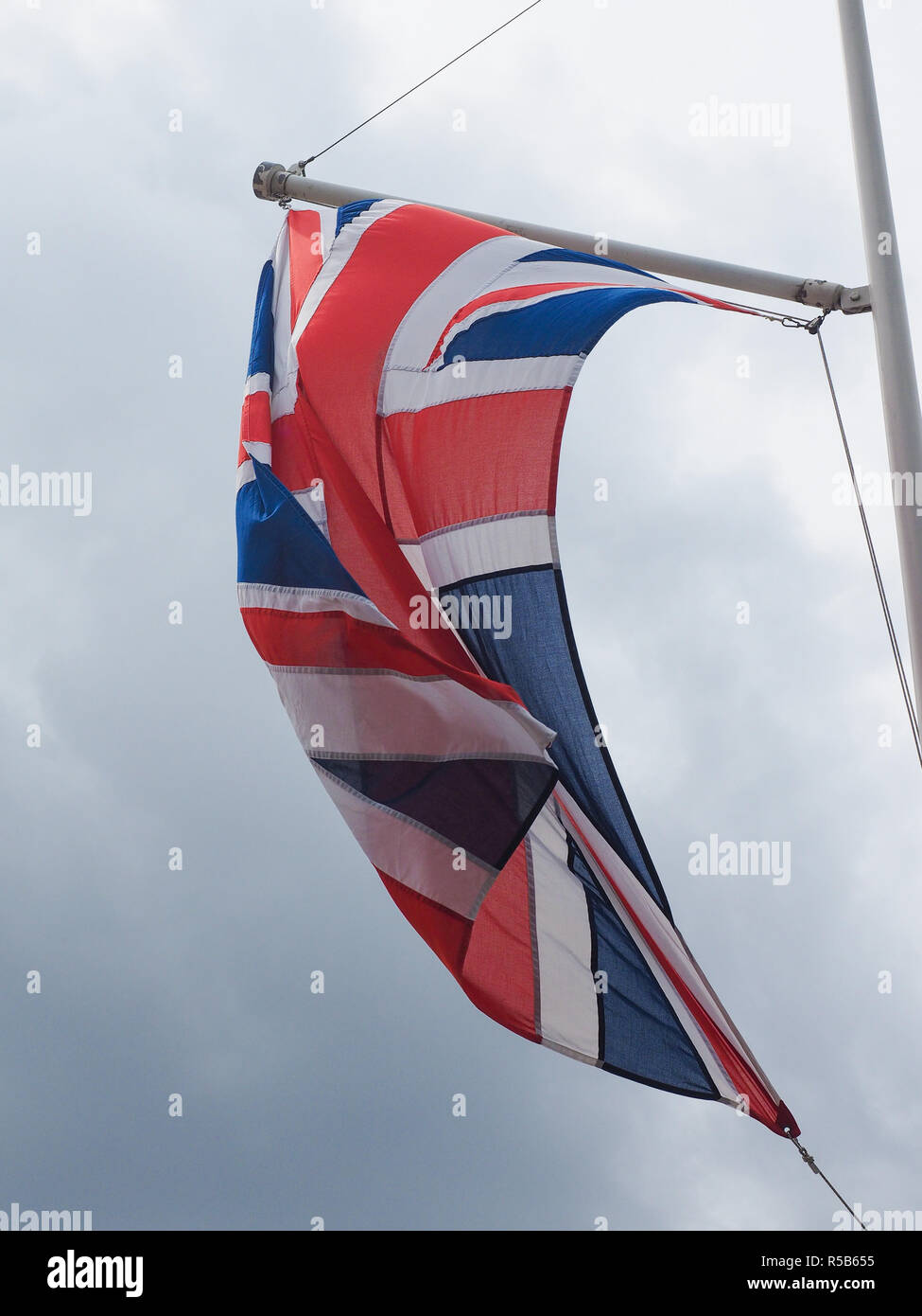 flag of the United Kingdom (UK) aka Union Jack Stock Photo - Alamy