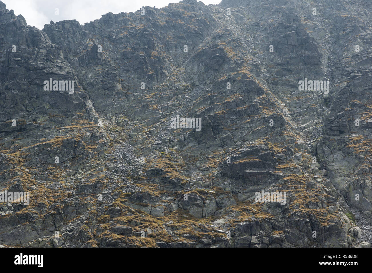 Landscape from Hiking Route to climbing Musala peak, Rila mountain ...