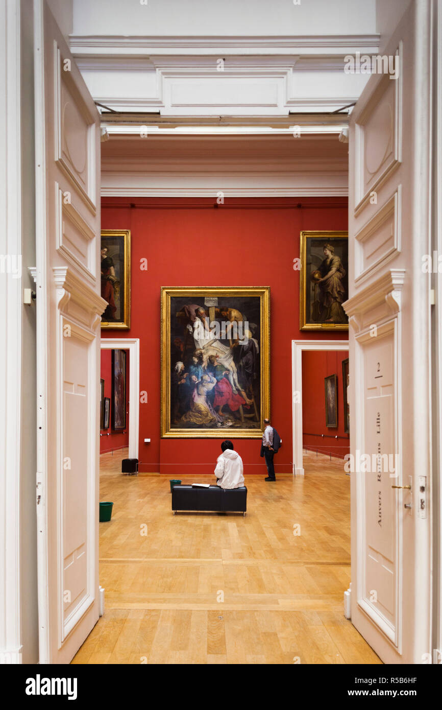 France, Nord-Pas de Calais Region, French Flanders Area, Lille, Palais ...