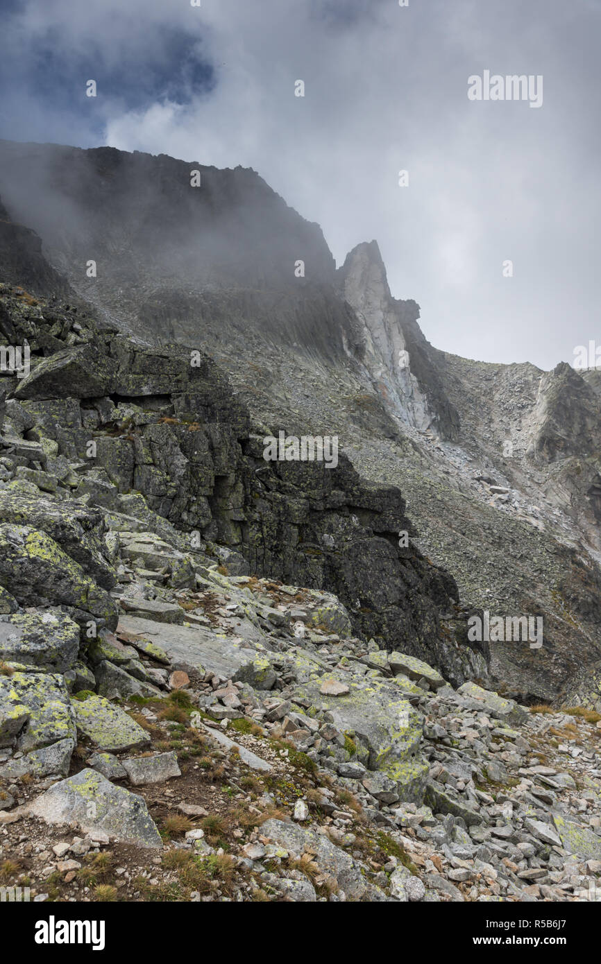 Landscape from Hiking Route to climbing Musala peak, Rila mountain ...