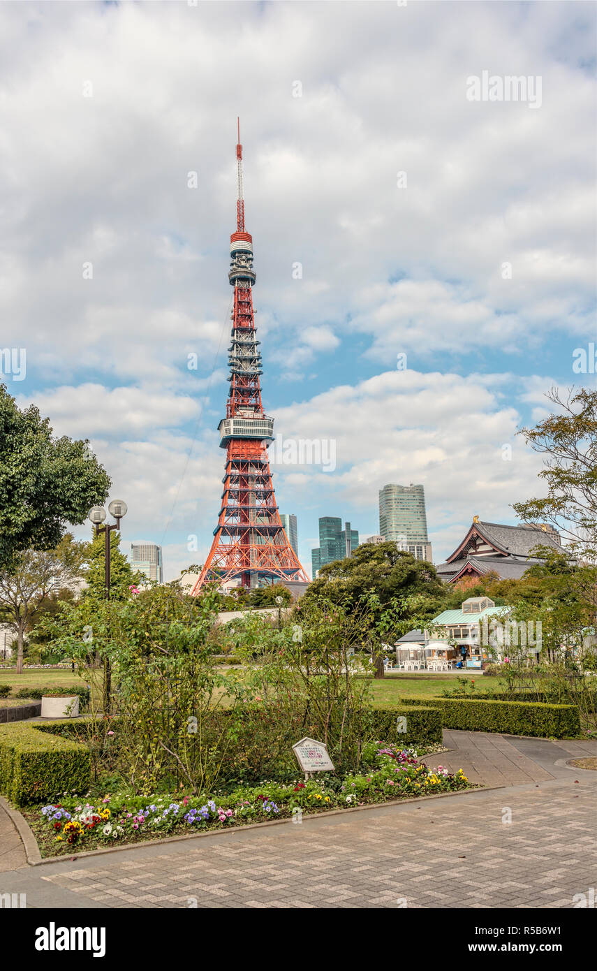 Tokyo tower and tokyo tower hi-res stock photography and images - Alamy