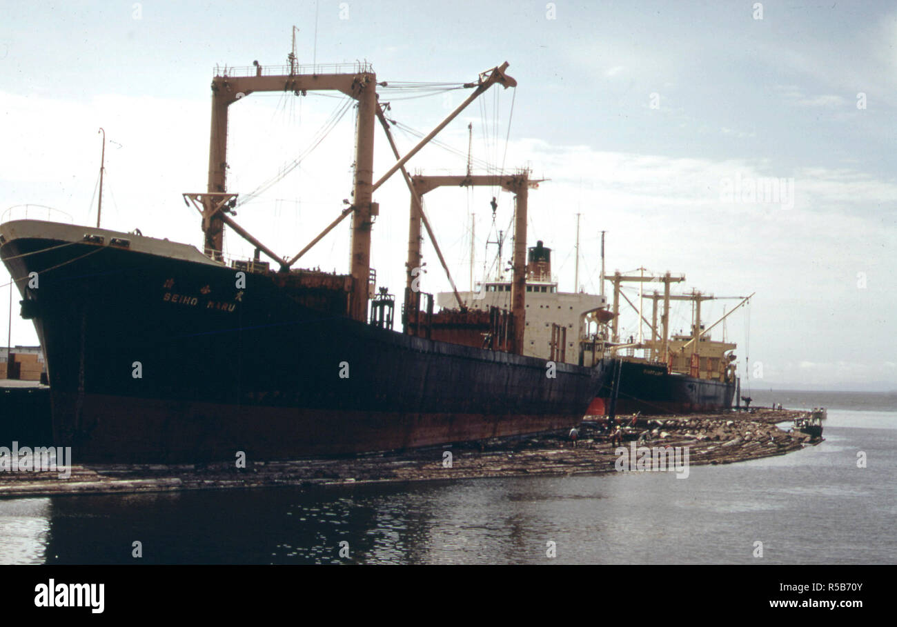 1970s logging ship hi-res stock photography and images - Alamy