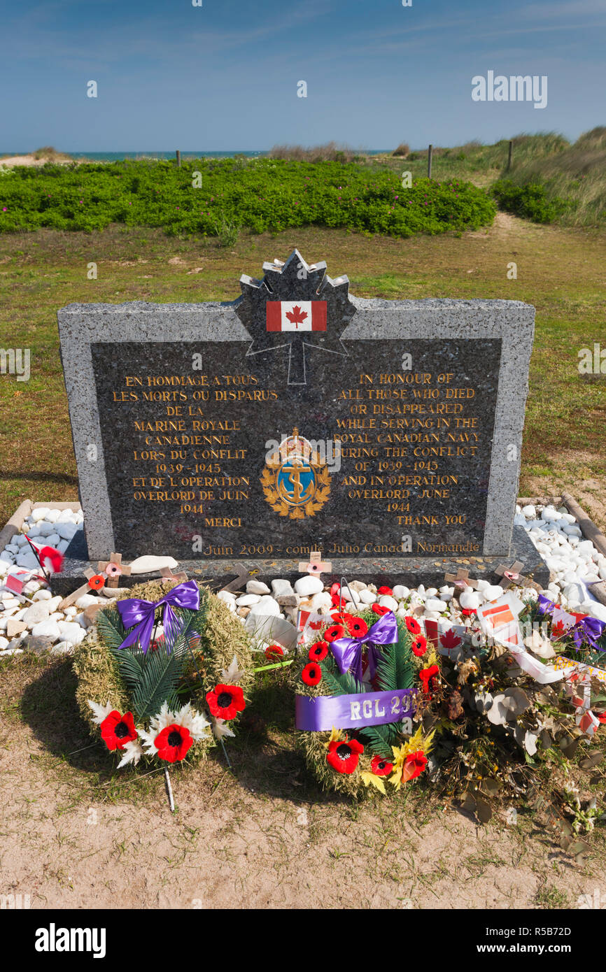 Juno beach memorial hi-res stock photography and images - Alamy