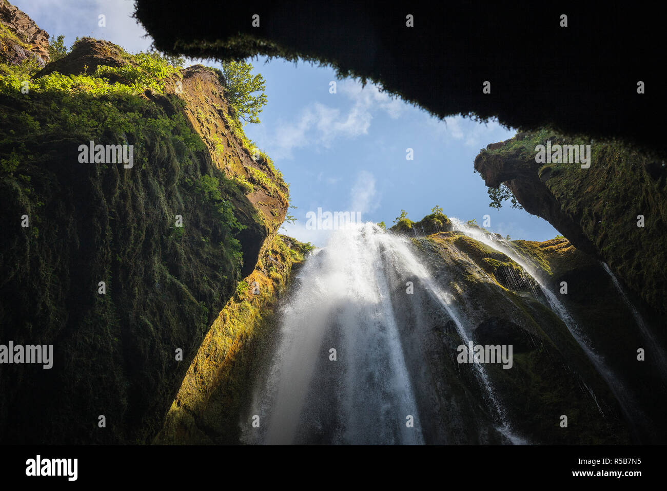 Glanni waterfall hi-res stock photography and images - Alamy