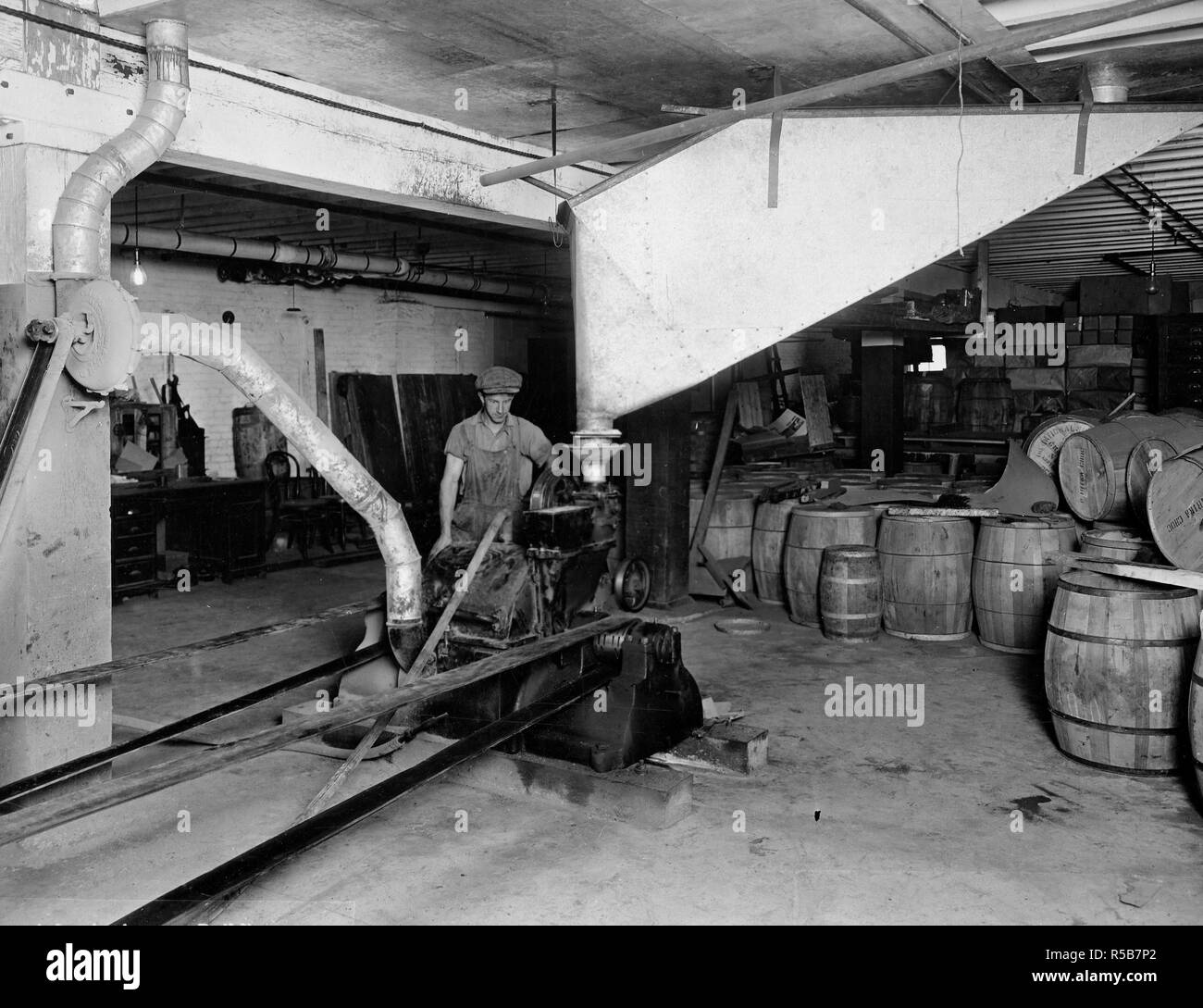 1900s candy industry Black and White Stock Photos & Images - Alamy