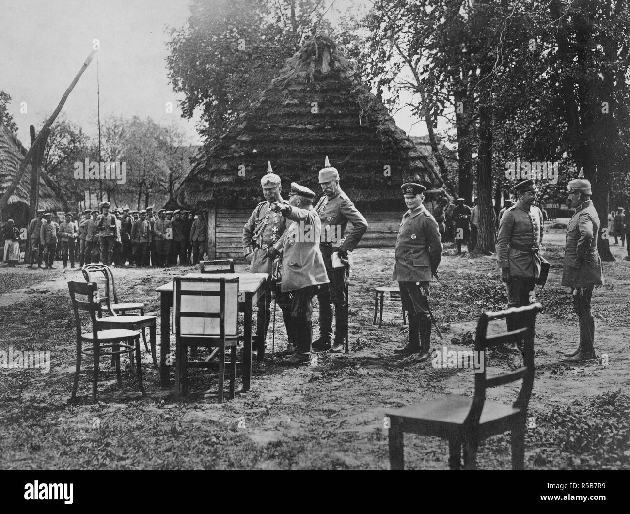 German propaganda activities. The Kaiser in the field. ca. 1914-1918 ...