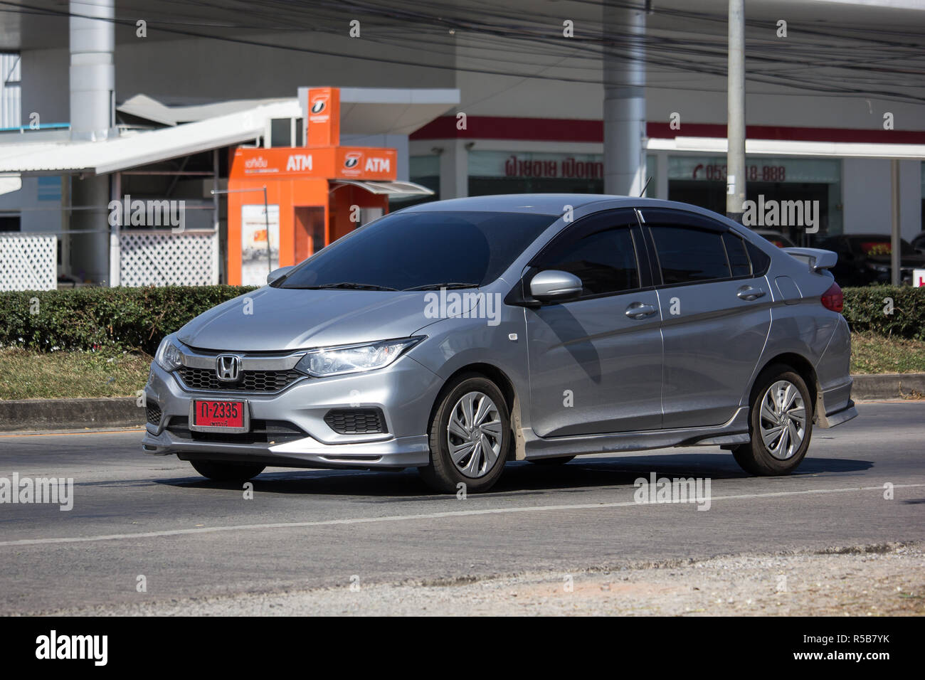 Chiangmai, Thailand - November 26 2018: Private Honda City Compact car ...