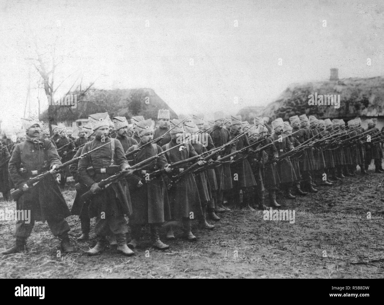 The Republic of Ukrainia forms its own army. Troops belonging to the ...