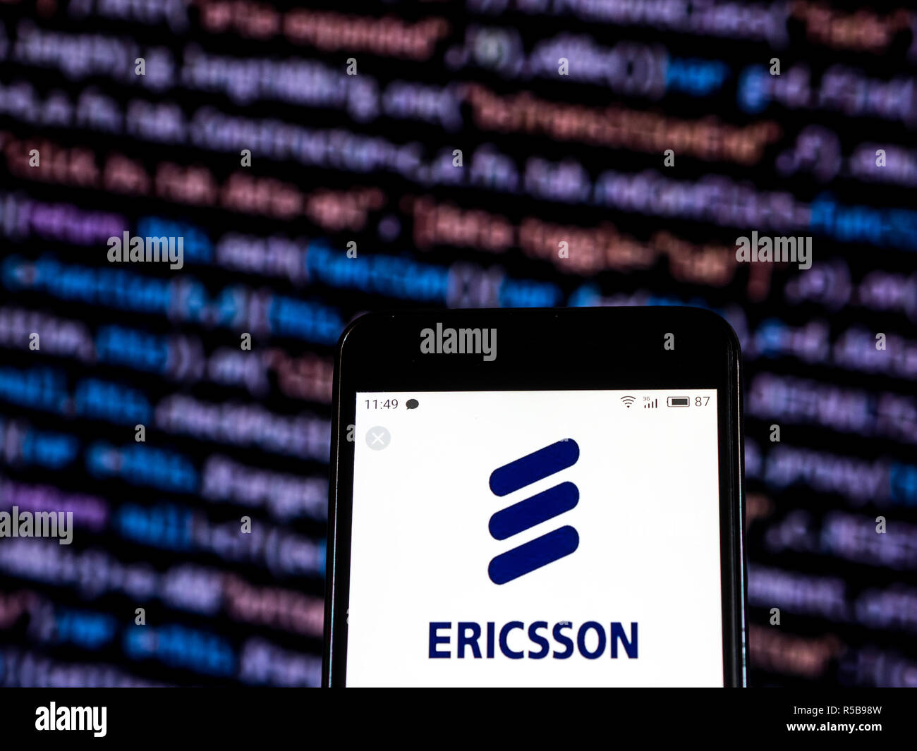 Logo ericsson hi-res stock photography and images - Alamy