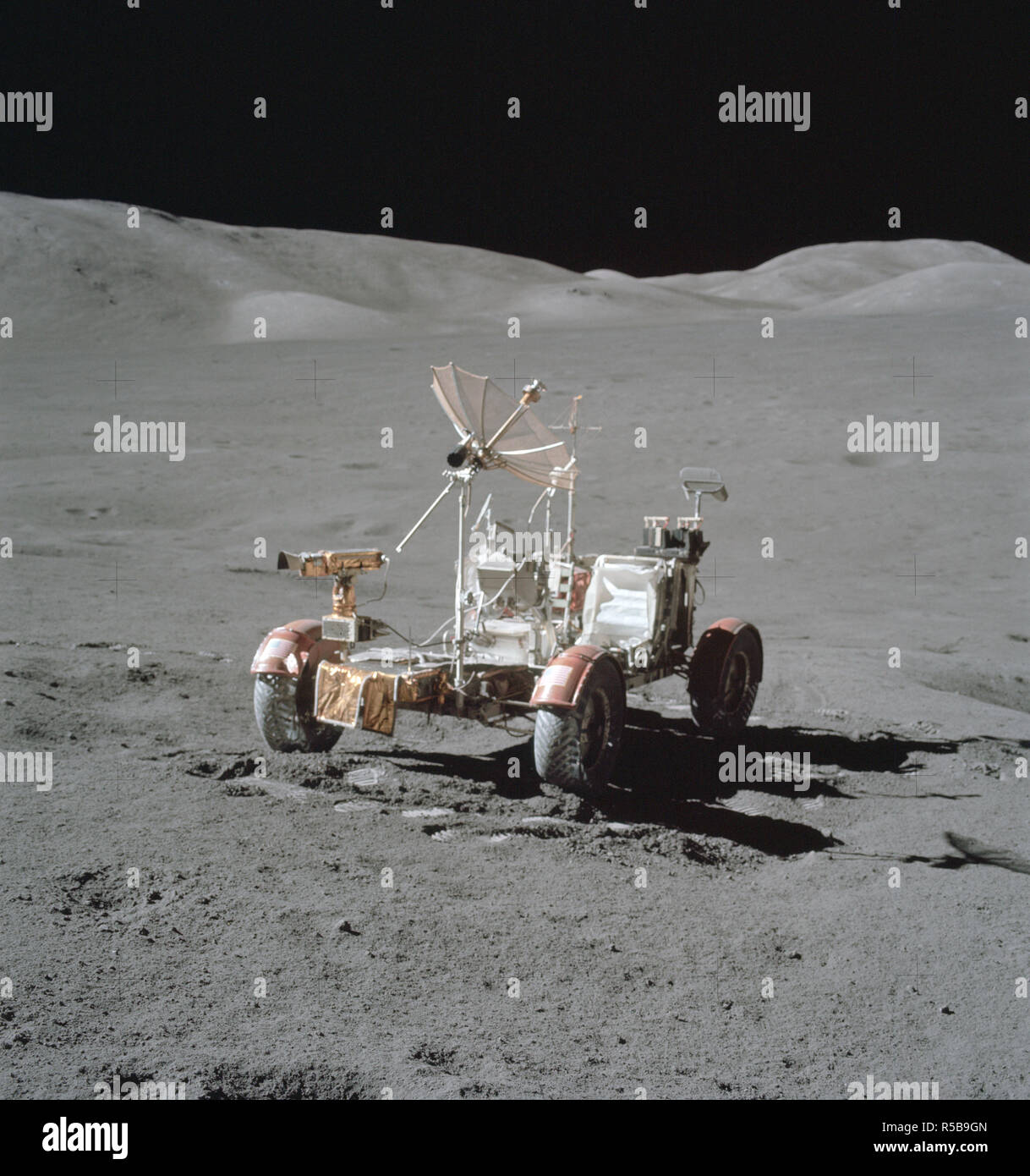 Empty lunar roving vehicle hi-res stock photography and images - Alamy