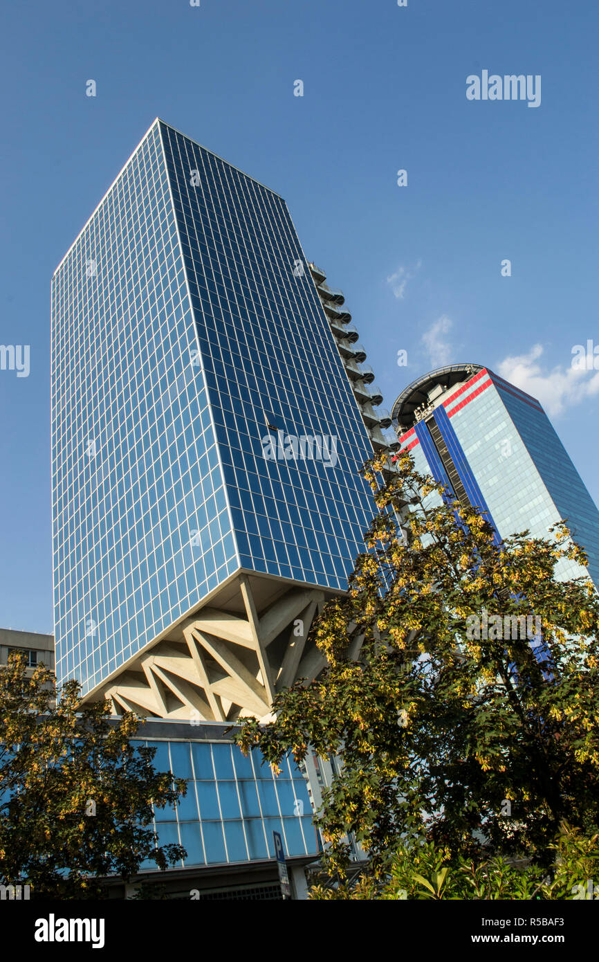 Office centre high buildings Brescia, Italy Stock Photo - Alamy