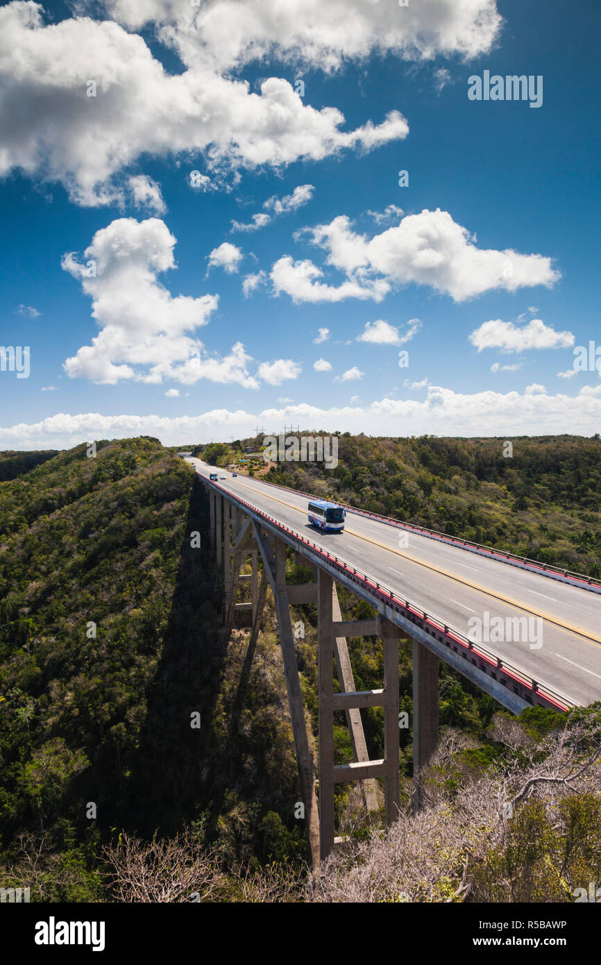 Cubas tallest bridge between havana and matanzas provinces hi-res stock ...