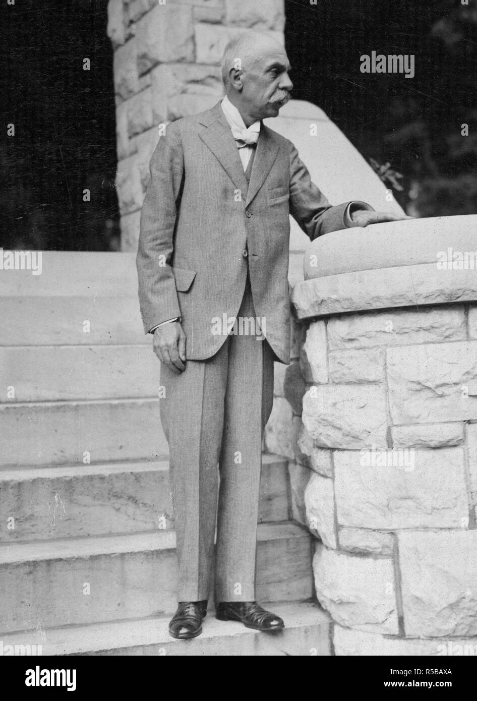 Specially posed picture of Ambassador Dumba taken at Lenox ...