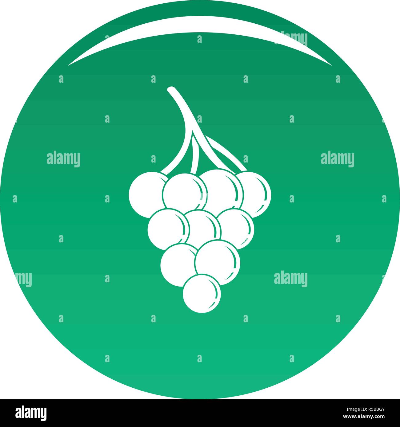 Small grape icon. Simple illustration of small grape vector icon for ...