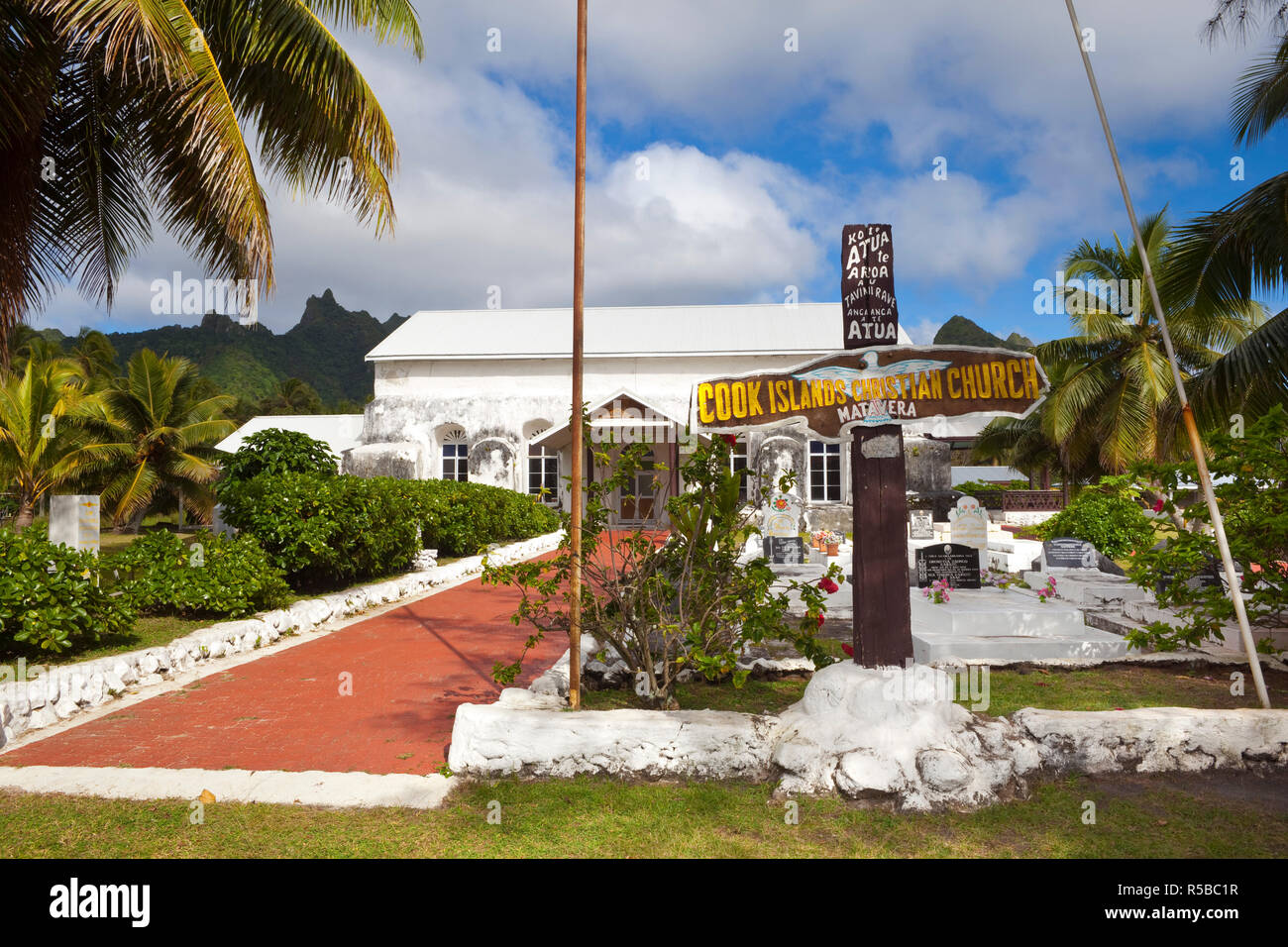 Rarotonga cook islands christianity hi-res stock photography and images ...
